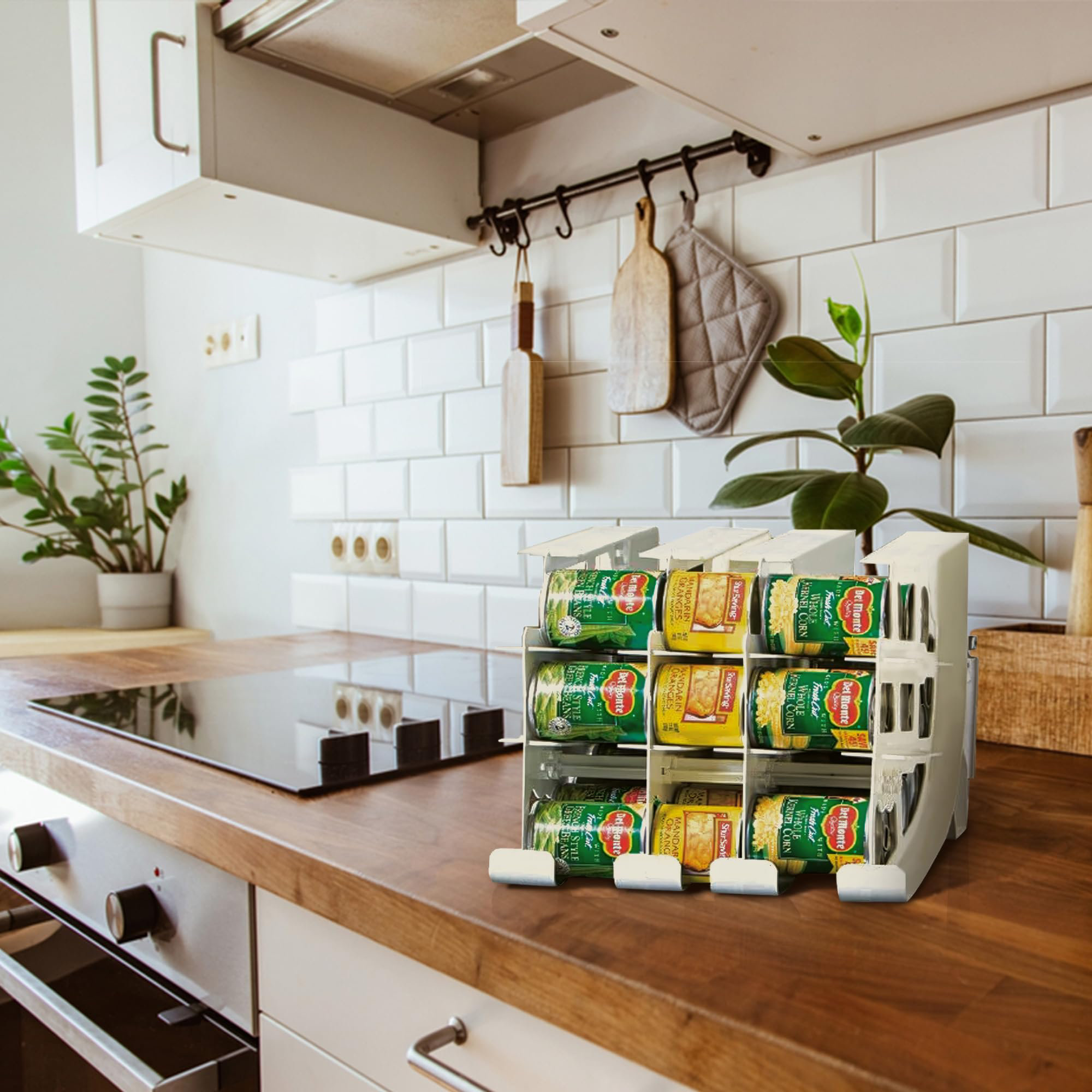 Rebrilliant FIFO Can Tracker Stores 54 Cans | Rotates First In First ...