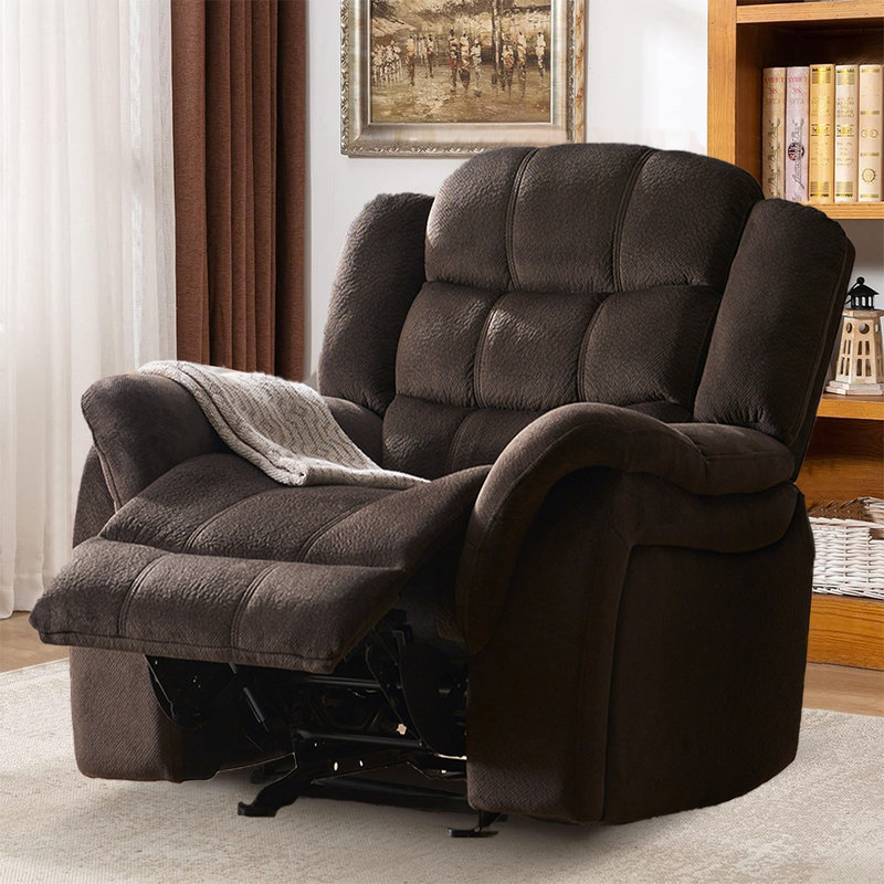 Red Barrel Studio® Manual Recliner Chair for Adults,Glider Rocking ...