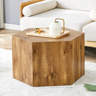 Millwood Pines Modern MDF coffee table, with complex texture patterns ...