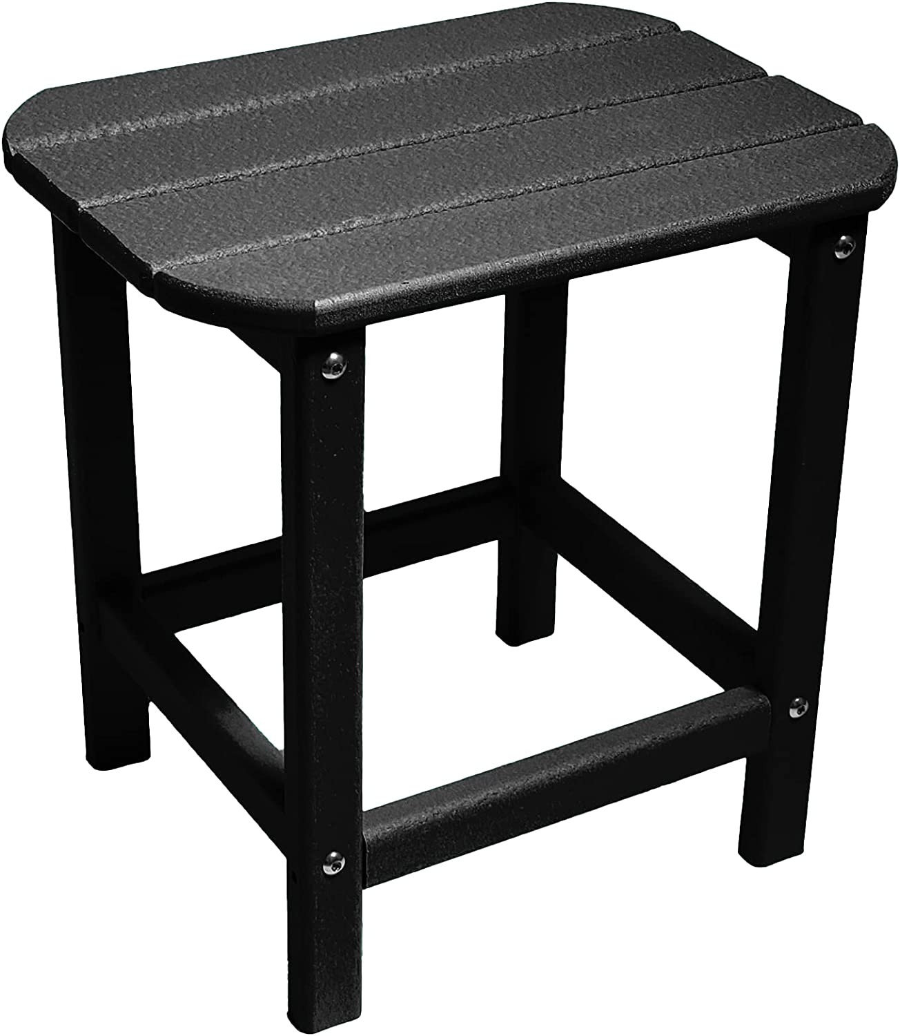 Highland Dunes 13" Black Resin Outdoor Side Table - Wayfair Canada