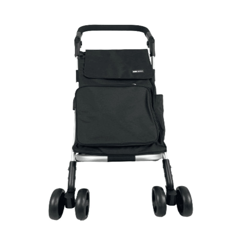 Hampton & Stewart 6 WHEEL SHOPPING TROLLEY - NAVY | Wayfair.co.uk