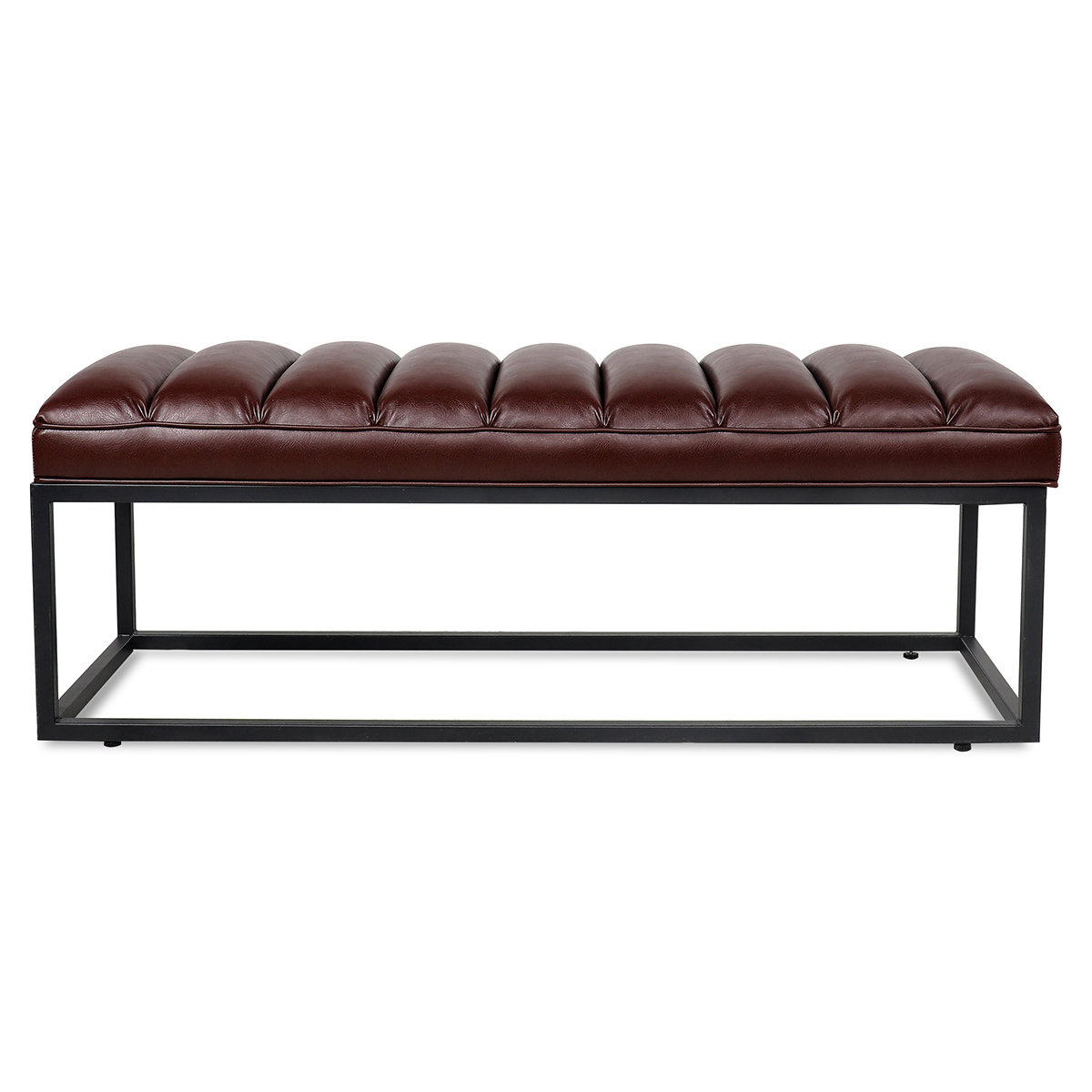 17 Stories Suheyb Faux Leather Upholstered Bench | Wayfair