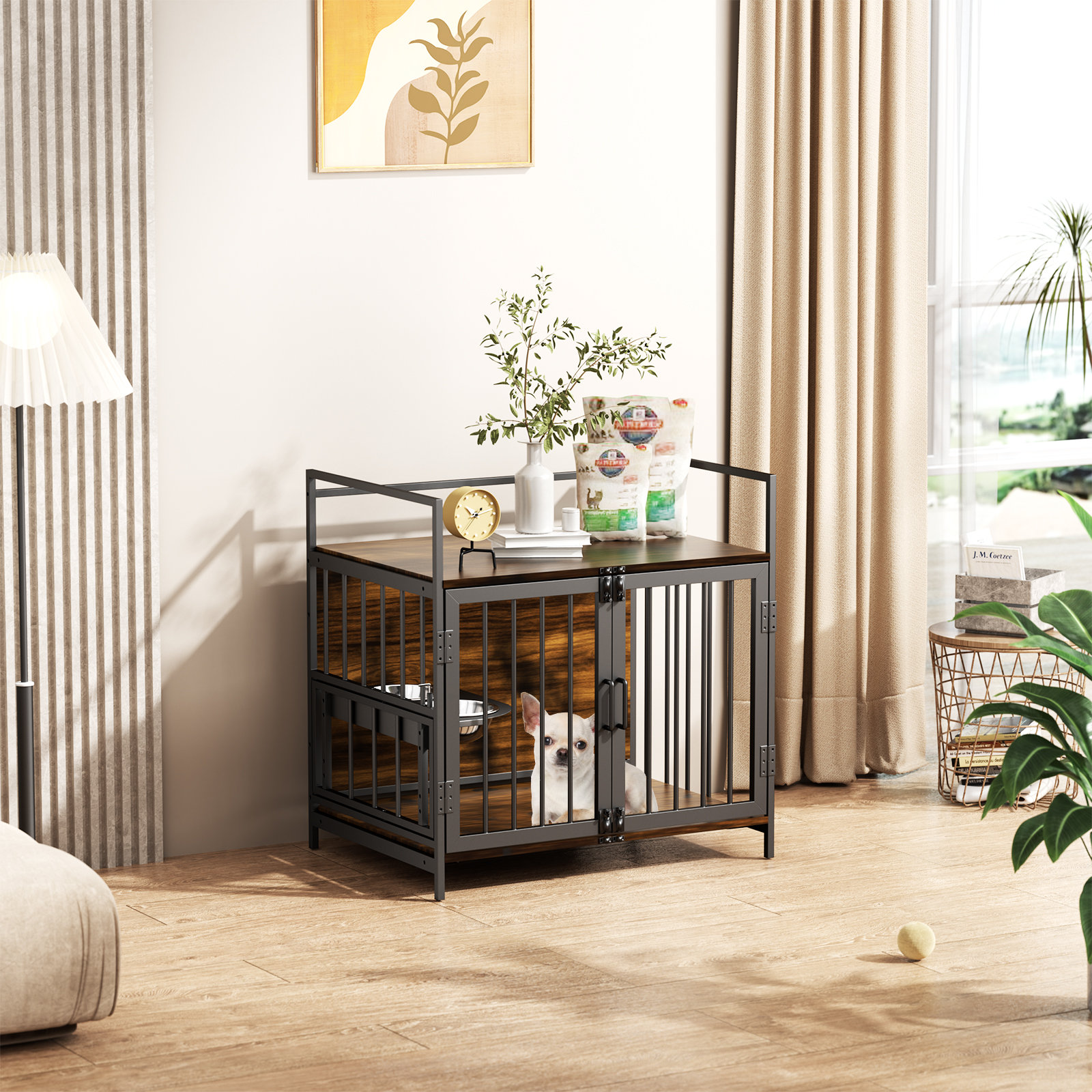 Tucker Murphy Pet™ Chuckie Dog Crate Furniture-Style Cages for Dogs ...