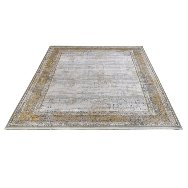 Williston Forge Levon Geometric Machine Woven Indoor / Outdoor Area Rug ...