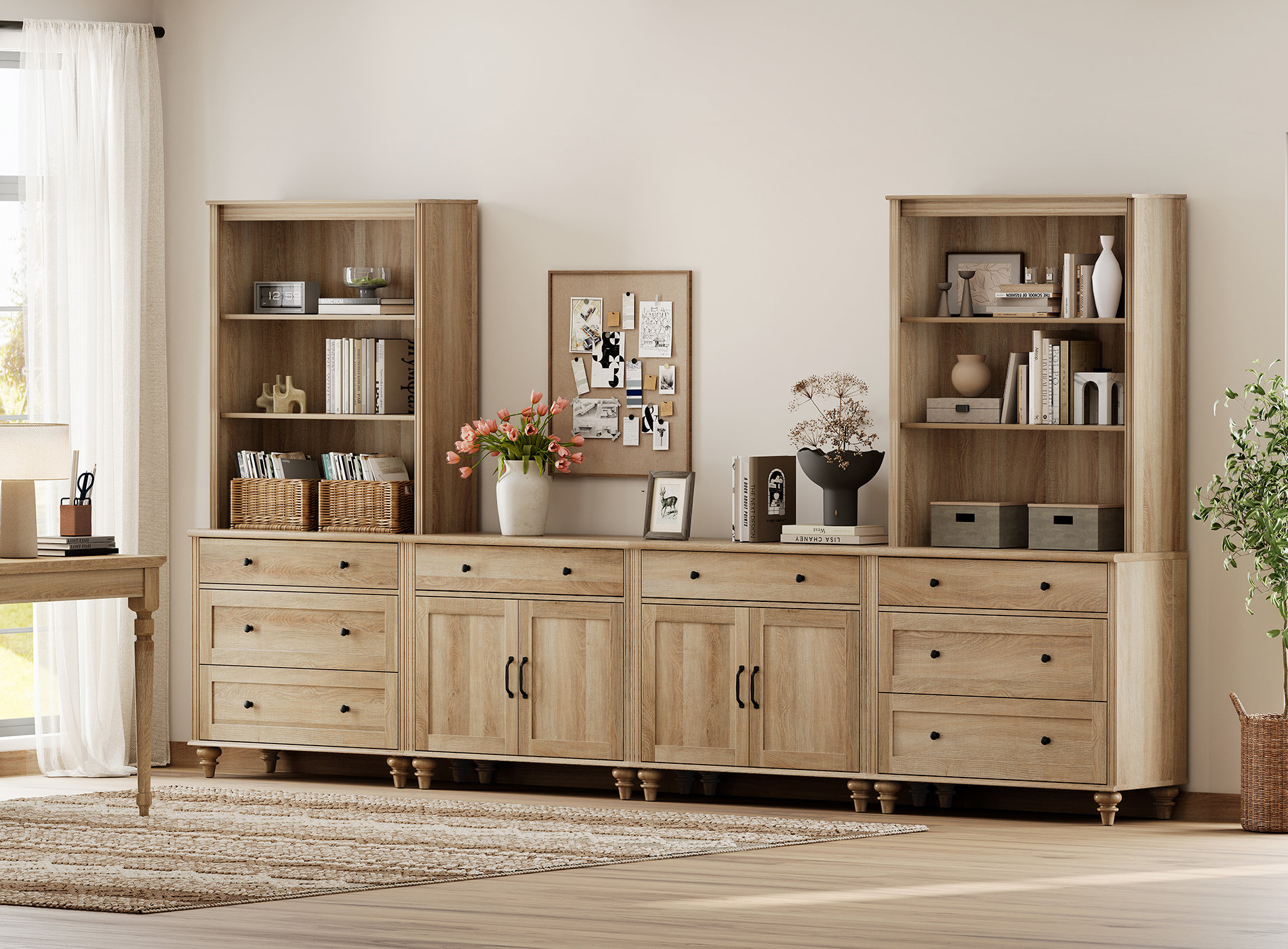 Alcott Hill® Charolyn 15.7'' W Storage Credenza | Wayfair