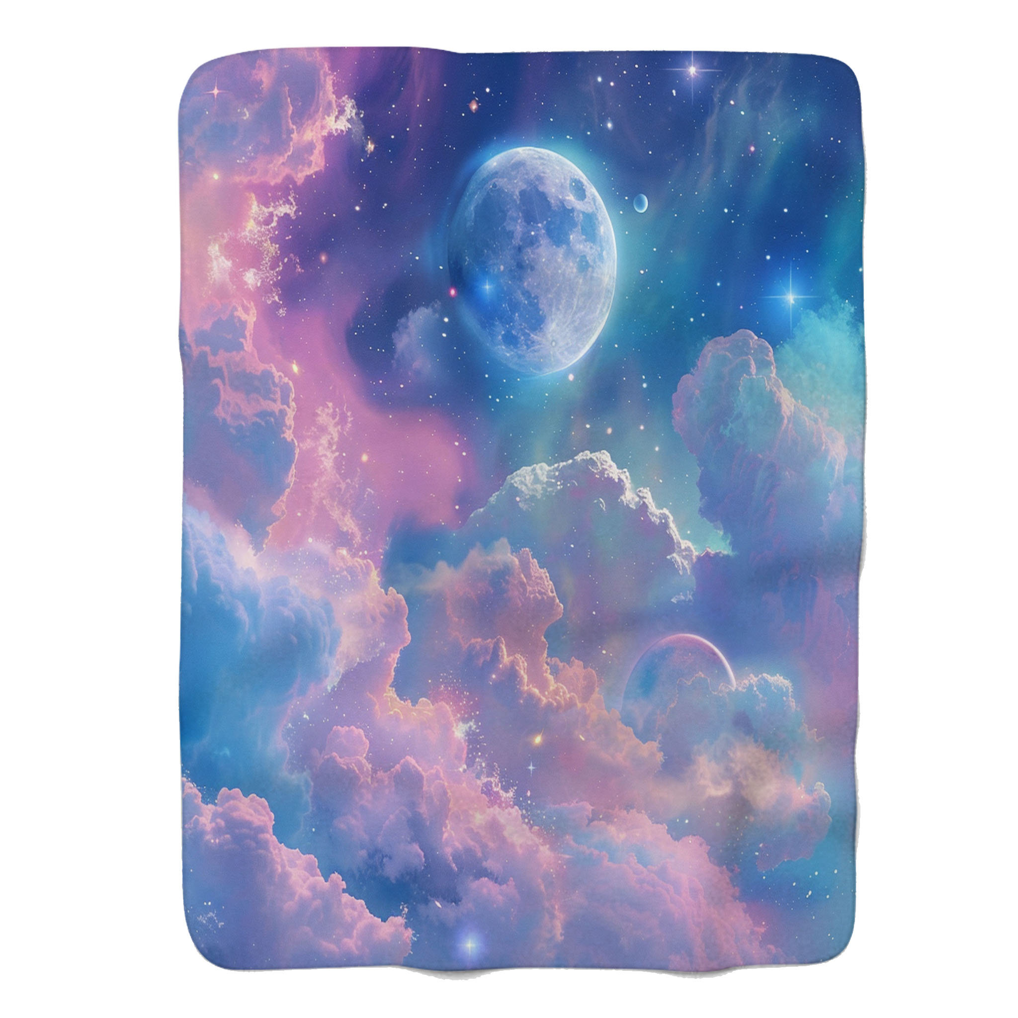 MentionedYou Soft Planet Designs - 1 Piece Premium Sherpa Blanket | Wayfair