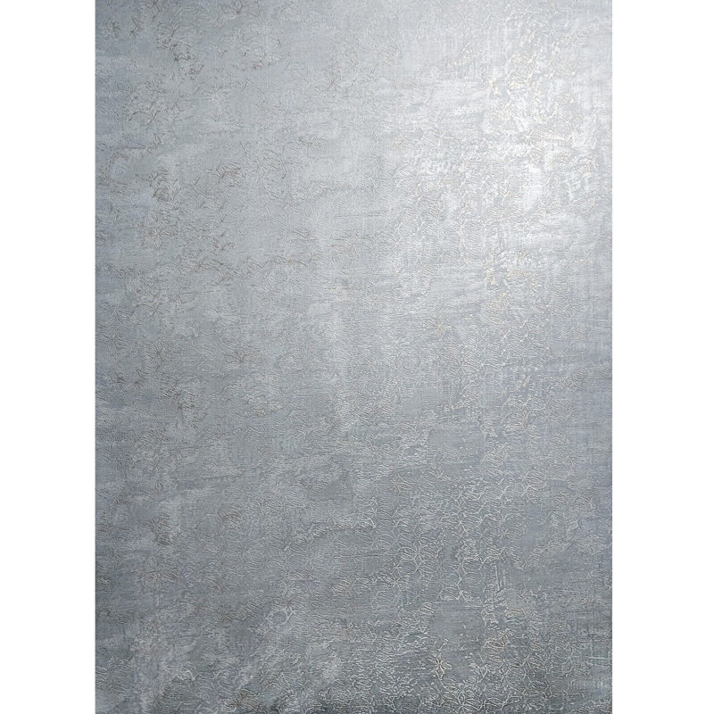 17 Stories Modern Faux Plaster Textured Contemporary Wallpaper | Wayfair
