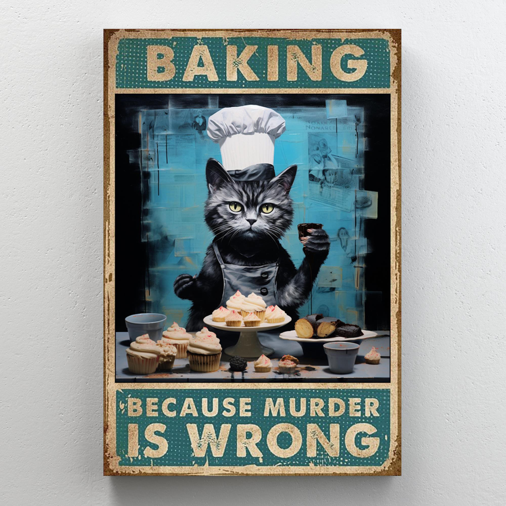 Trinx Cat Baking 1 | Wayfair