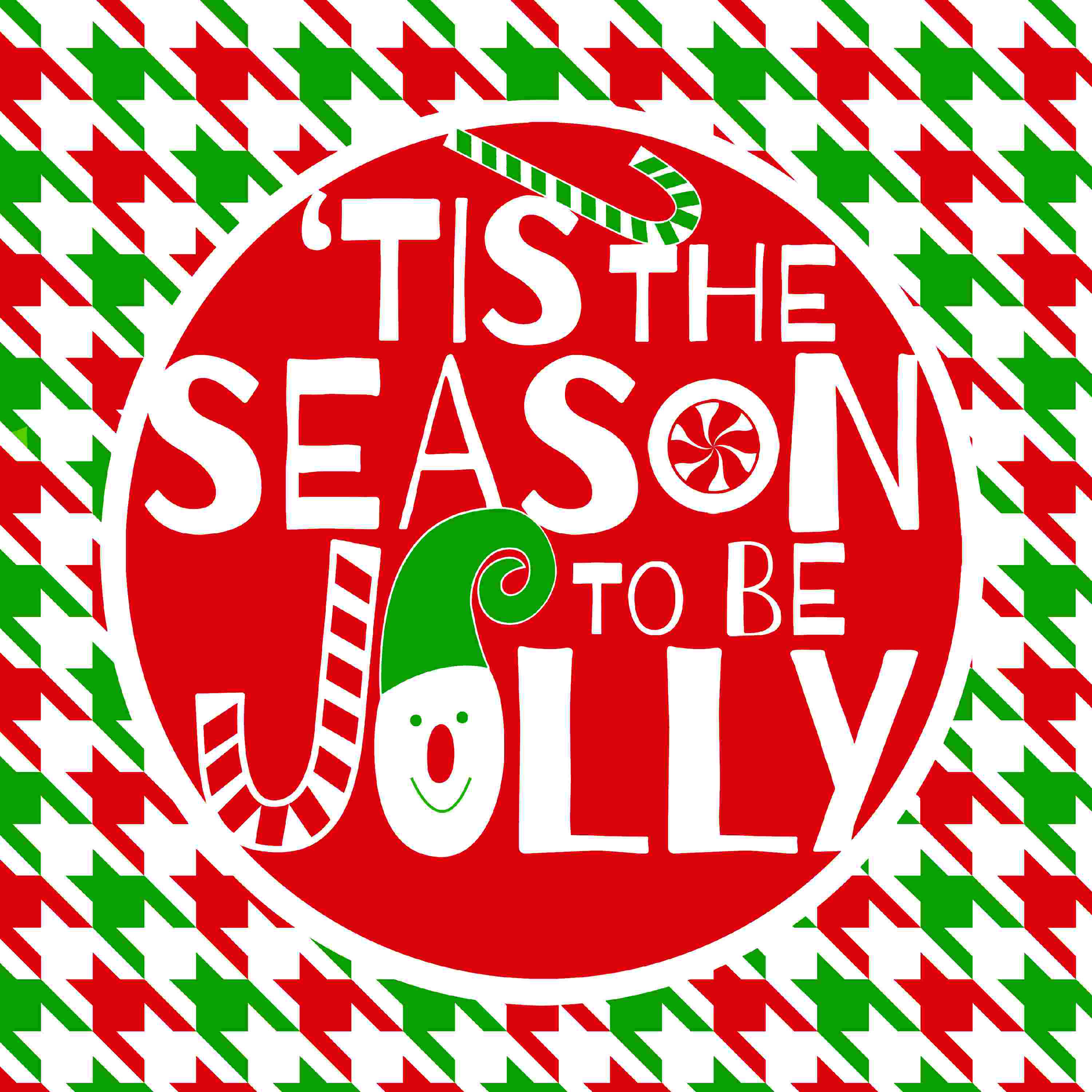 The Holiday Aisle® Season To Be Jolly Houndstooth 3 - Wayfair Canada