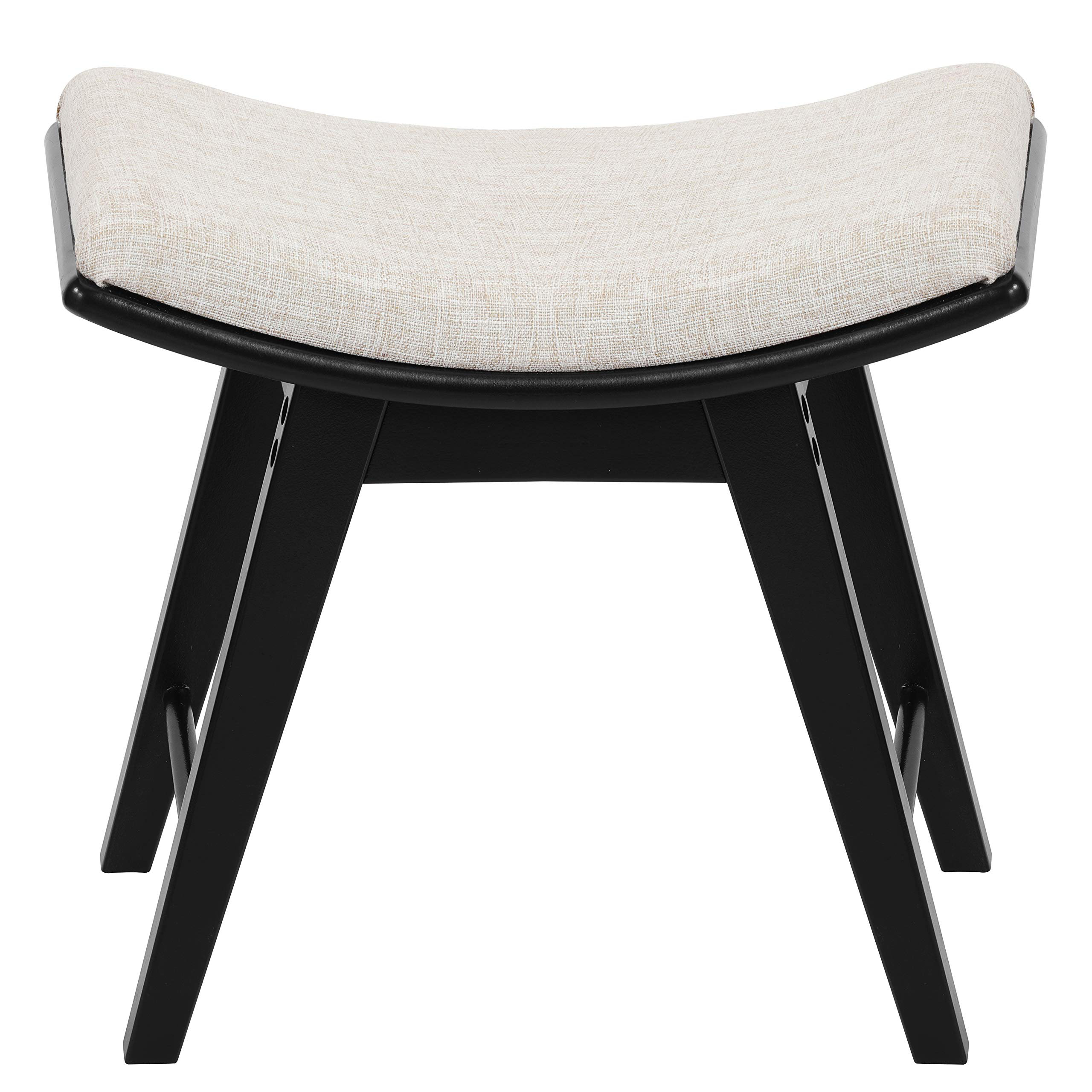 Red Barrel Studio Tabouret de coiffeuse en bois massif Tacey et ...