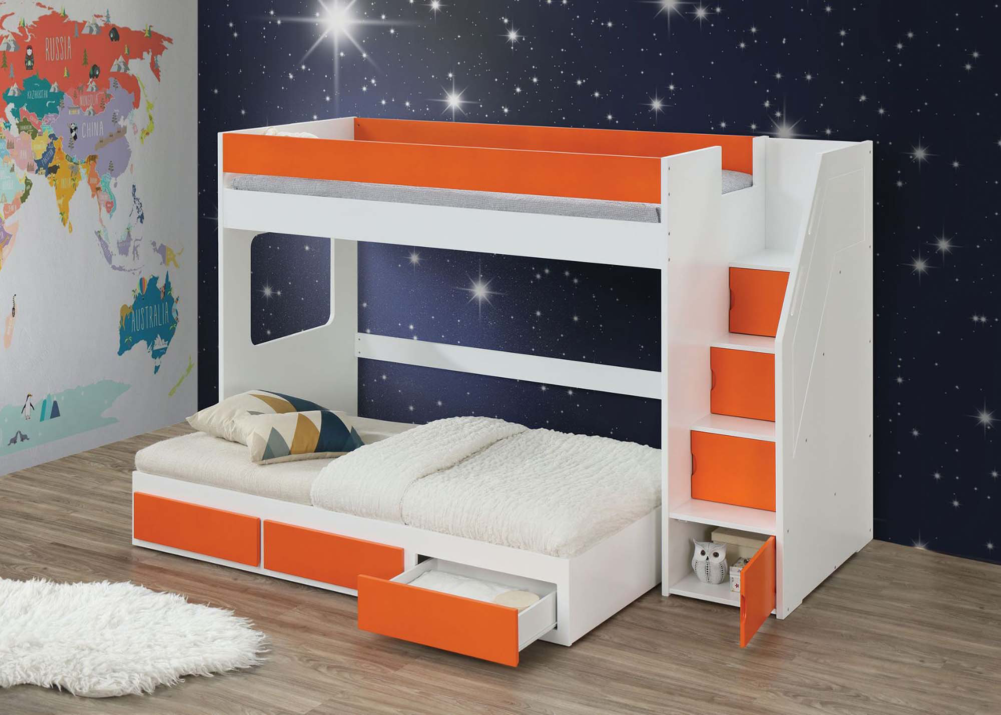 Grovelane Danica Twin 3 Drawer Platforms Loft Bed by Grovelane | Wayfair