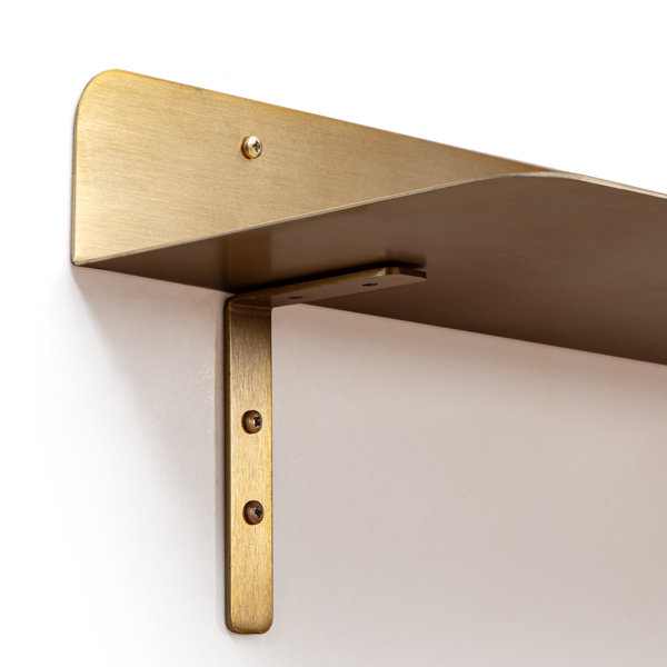 Ebern Designs Metal Floating Shelf & Reviews | Wayfair