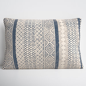 Blue Geometric Throw Pillows You'll Love | Wayfair