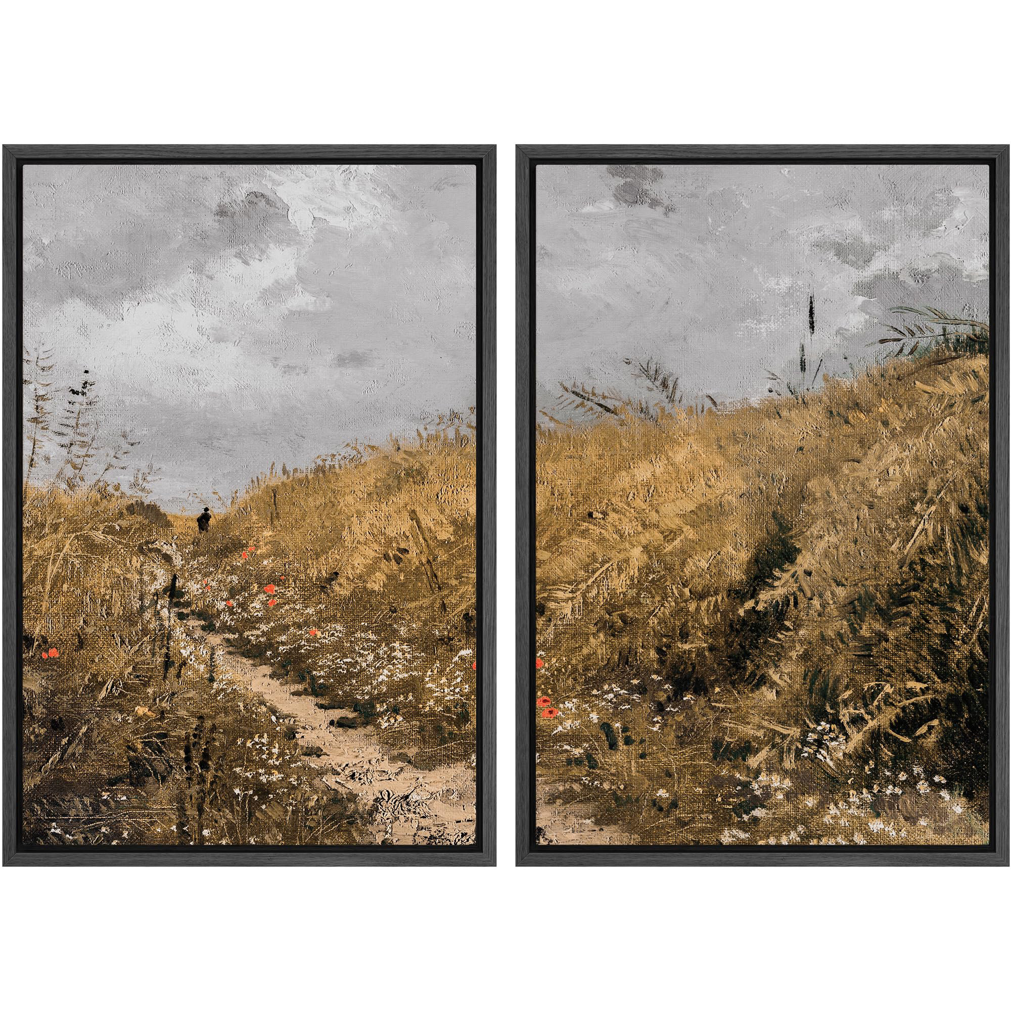 wall26 " Dune Path With Wildflowers Coastal Nature Trail Nature ...