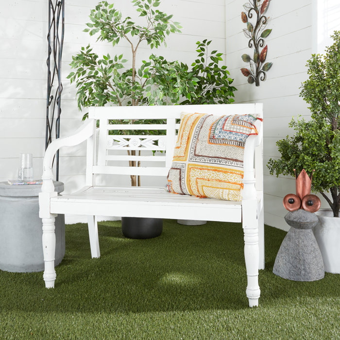 August Grove® Great Bend Outdoor Bench & Reviews | Wayfair