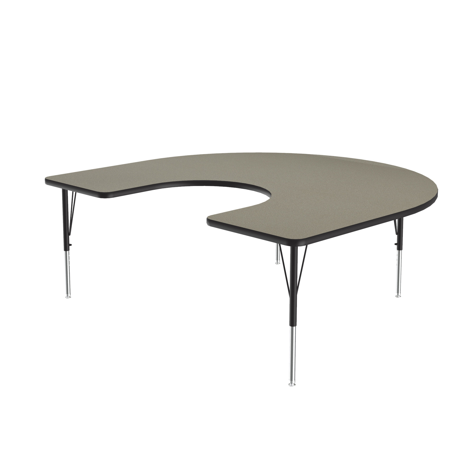 Correll, Inc. Adjustable Height Horseshoe Activity Table | Wayfair