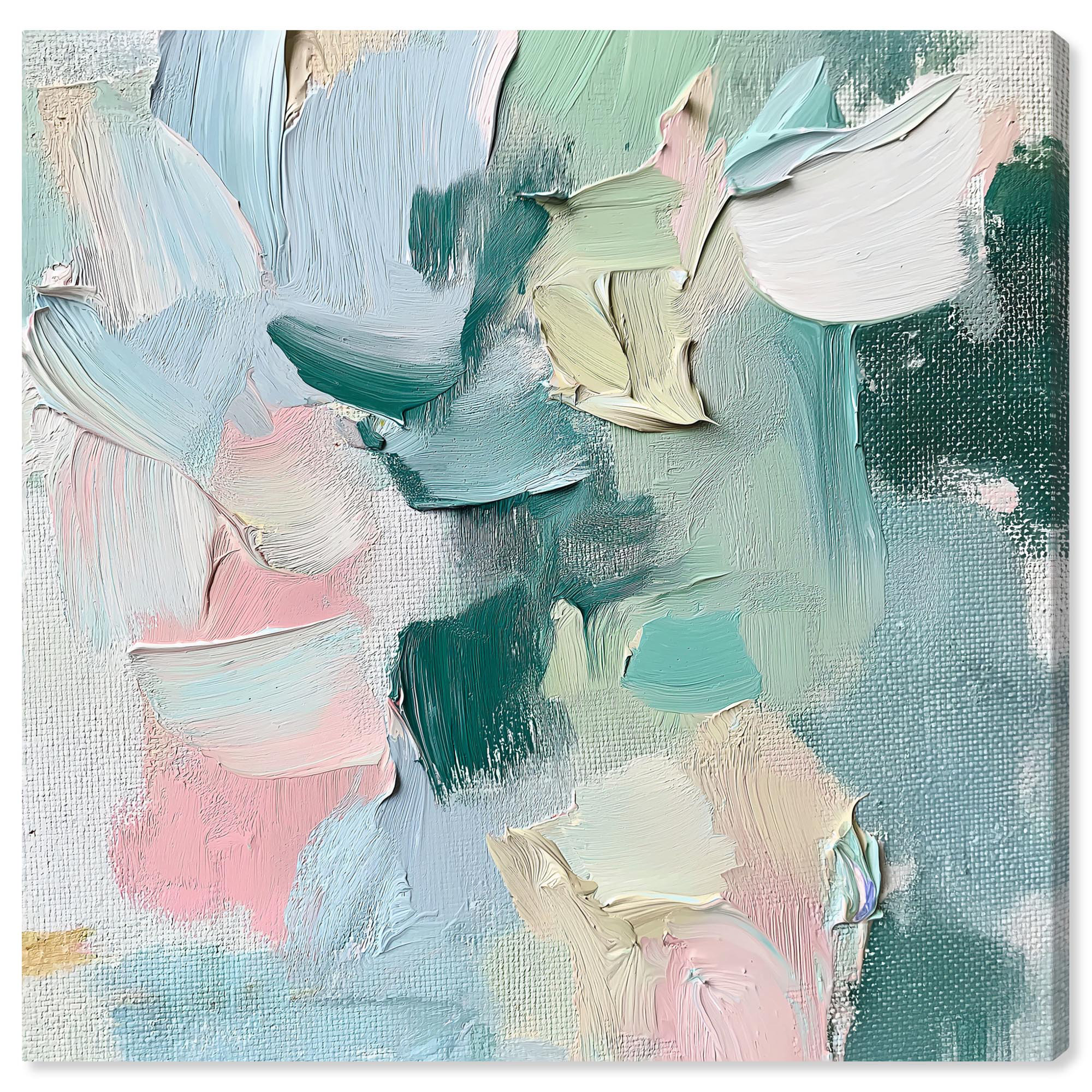 Art Remedy Sprout of Life I Canvas Spring Abstracts by Art Remedy | Wayfair