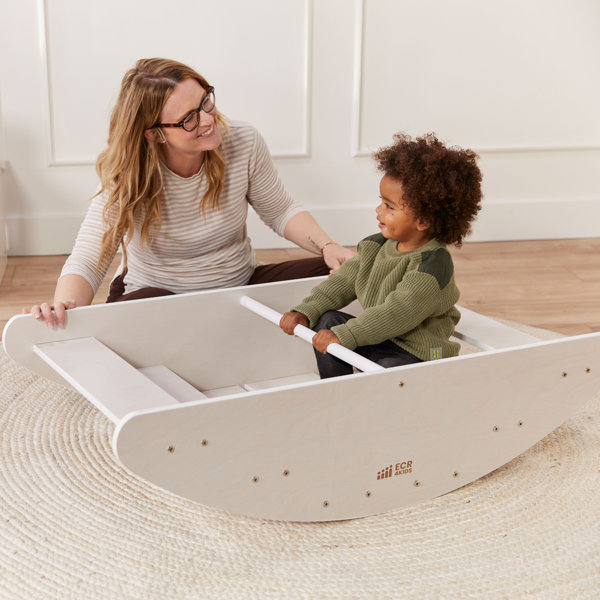 ECR4Kids Rocking Boat and Steps, Play Center | Wayfair