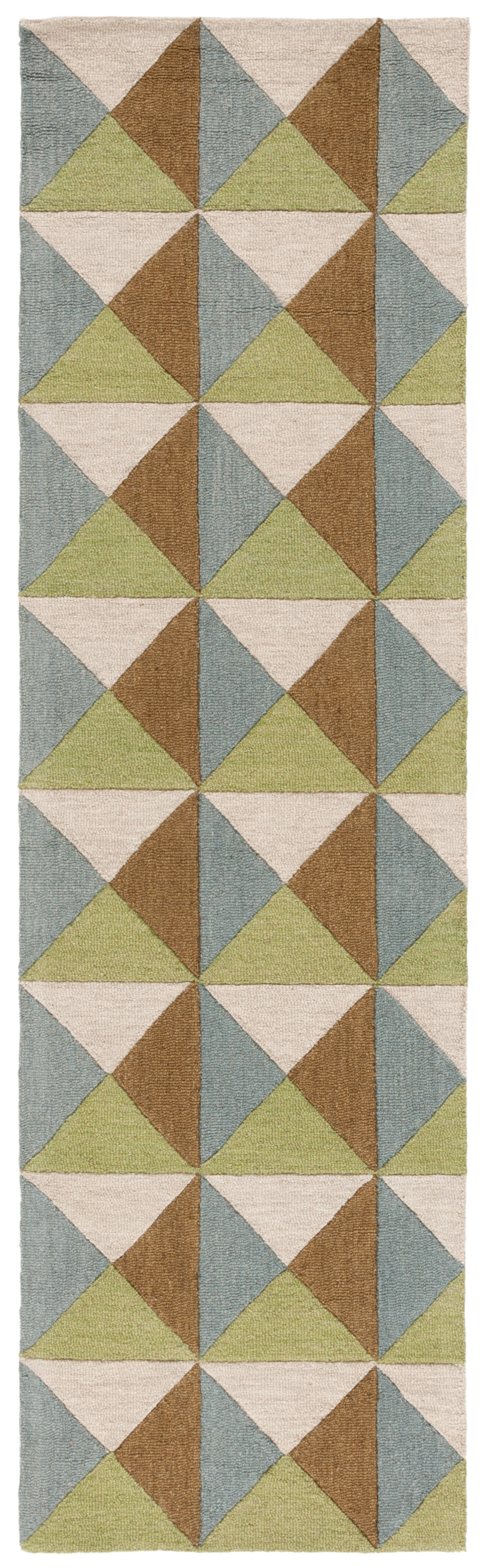 AllModern Glenwood Geometric Handmade Tufted Wool/Cotton Area Rug in ...
