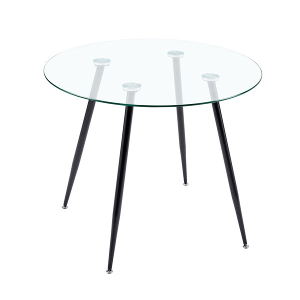 George Oliver Almandine Round 80Cm Dining Table | Wayfair.co.uk