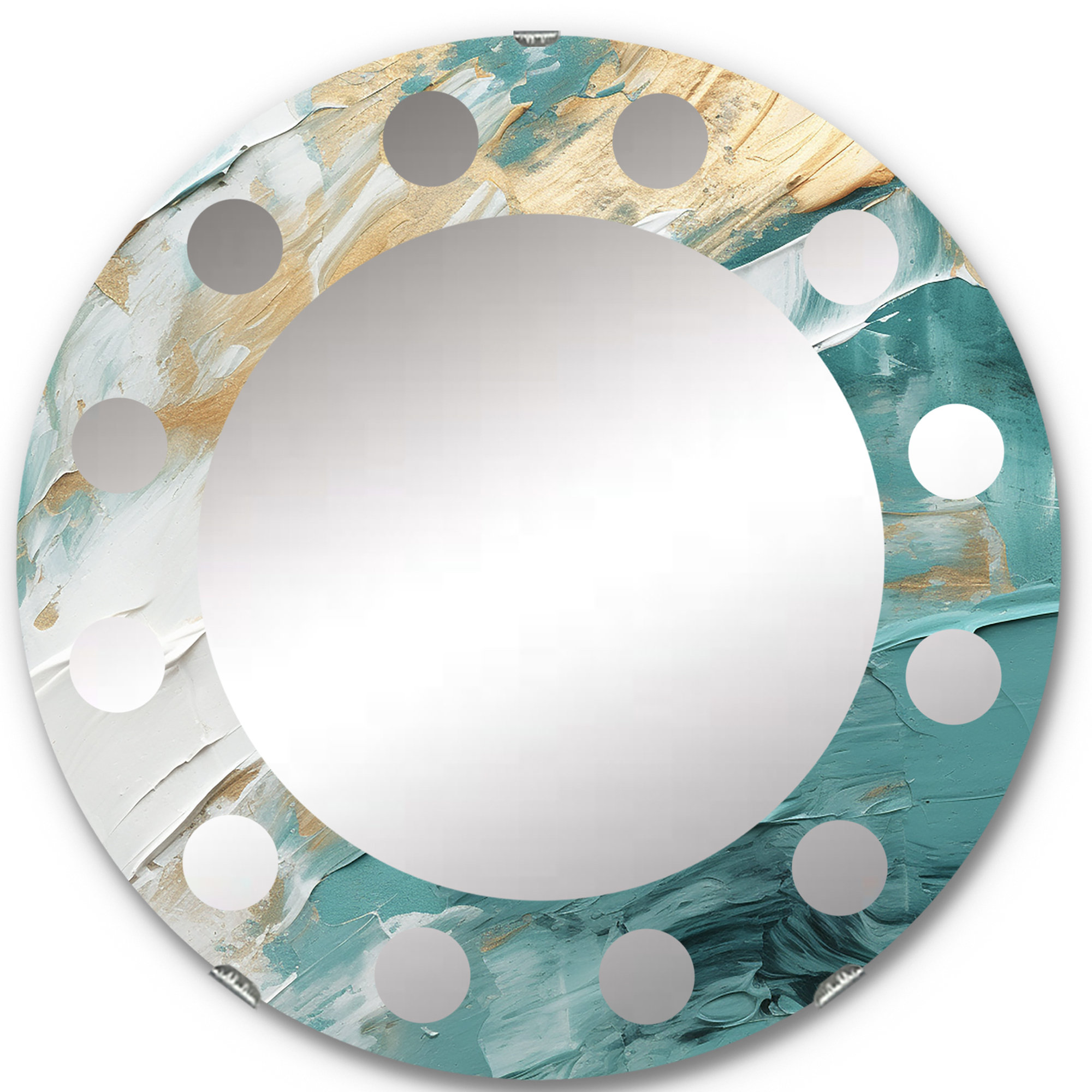 East Urban Home Groggan Round Wall Mirror | Wayfair