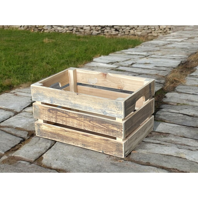 Heirloum Nature's Market Reclaimed Wood Storage Crate Set | Wayfair