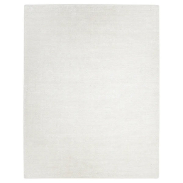 Solo Rugs Cordi Striped Area Rug in Ivory/Light Gray & Reviews | Perigold