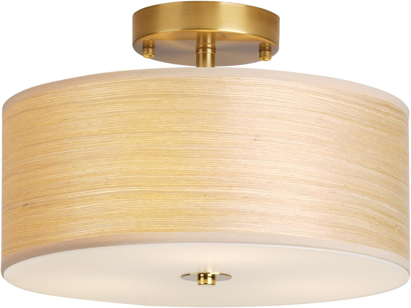 Everly Quinn Farmhouse Style Barrel Ceiling Light Fixture | Wayfair