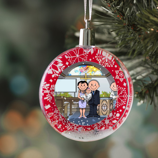 Printed Perfection Personalized Baptism, Couple - Female Baby Christmas ...