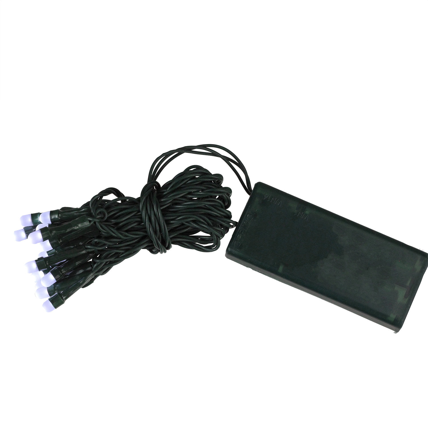 Northlight Seasonal 20 Battery Operated White LED Micro Rice Christmas ...