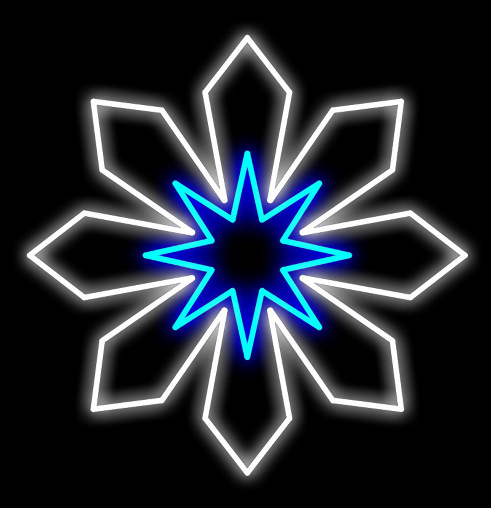 The Holiday Aisle® Snowflake Electric LED Lighted Window Décor | Wayfair