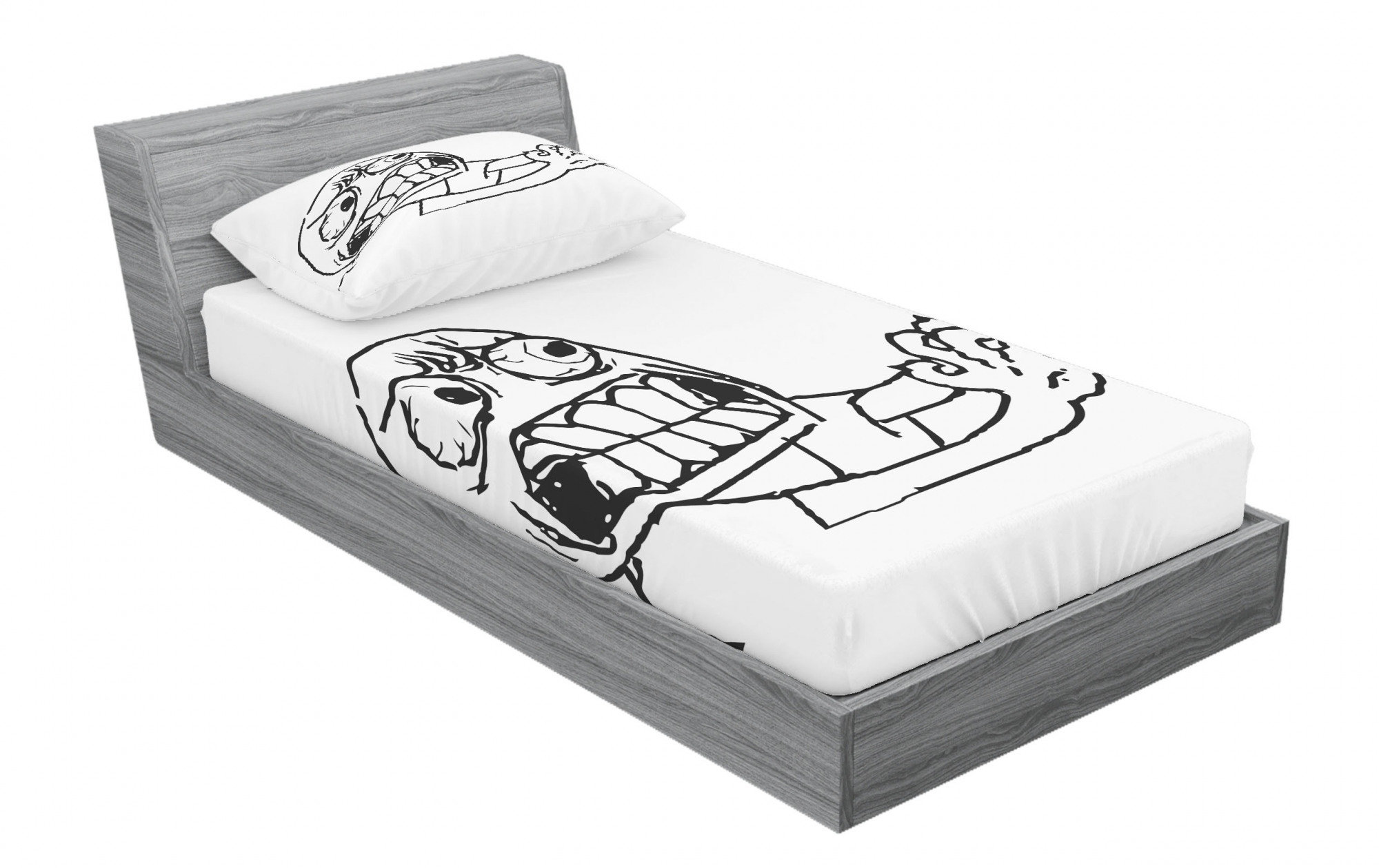 Ambesonne Humor Sheet Set | Wayfair
