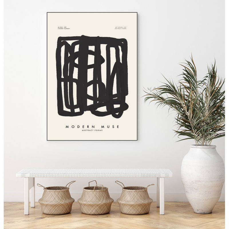 Orren Ellis Modern Muse' Framed Canvas | Wayfair