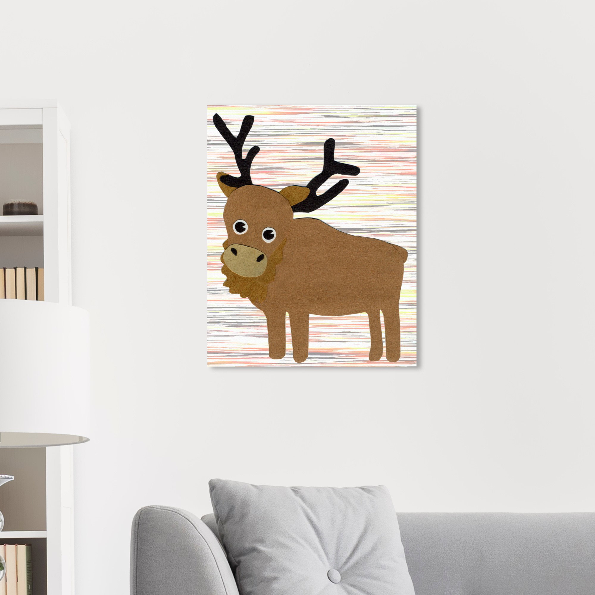 Isabelle & Max™ Duffy Wapiti Canvas Art - Wayfair Canada