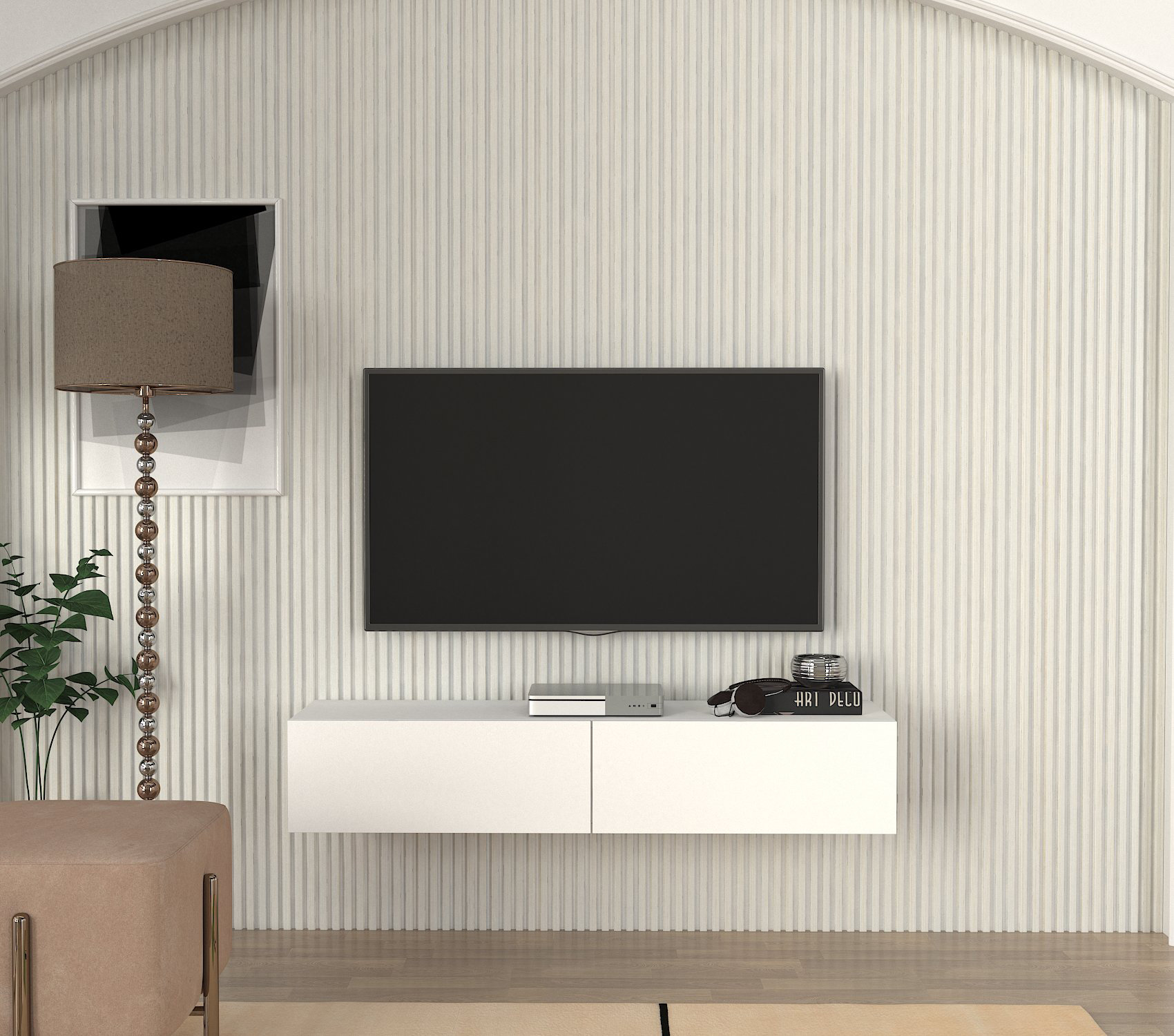 Ebern Designs Dashay 53.15'' W Floating Storage Credenza & Reviews ...