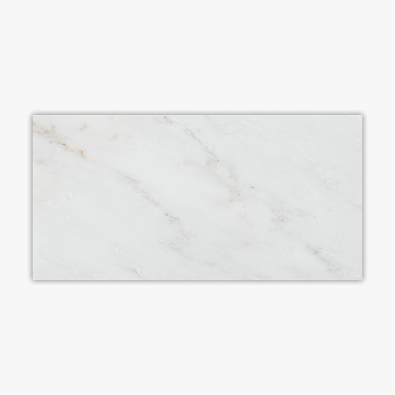 Direct Stone Source Asian Statuary d 12" x 24" Marble Wall & Floor Tile ...