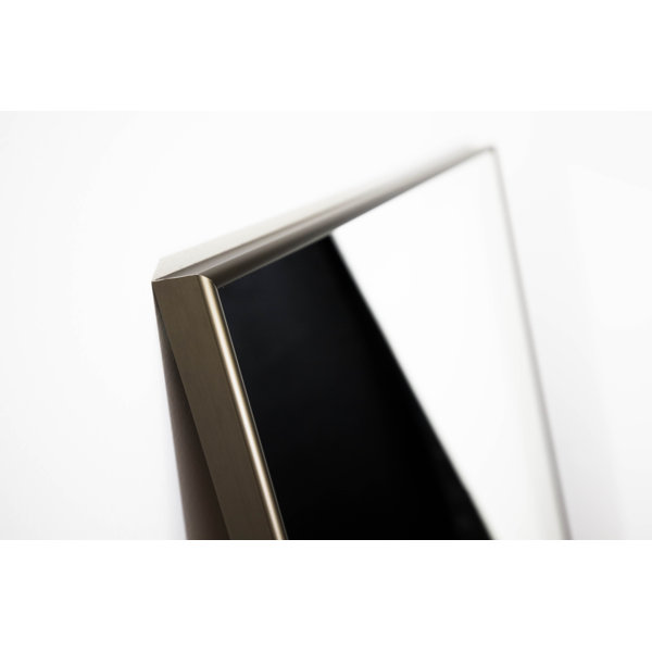 Three Posts™ Ferndown Rectangle Metal Wall Mirror & Reviews | Wayfair