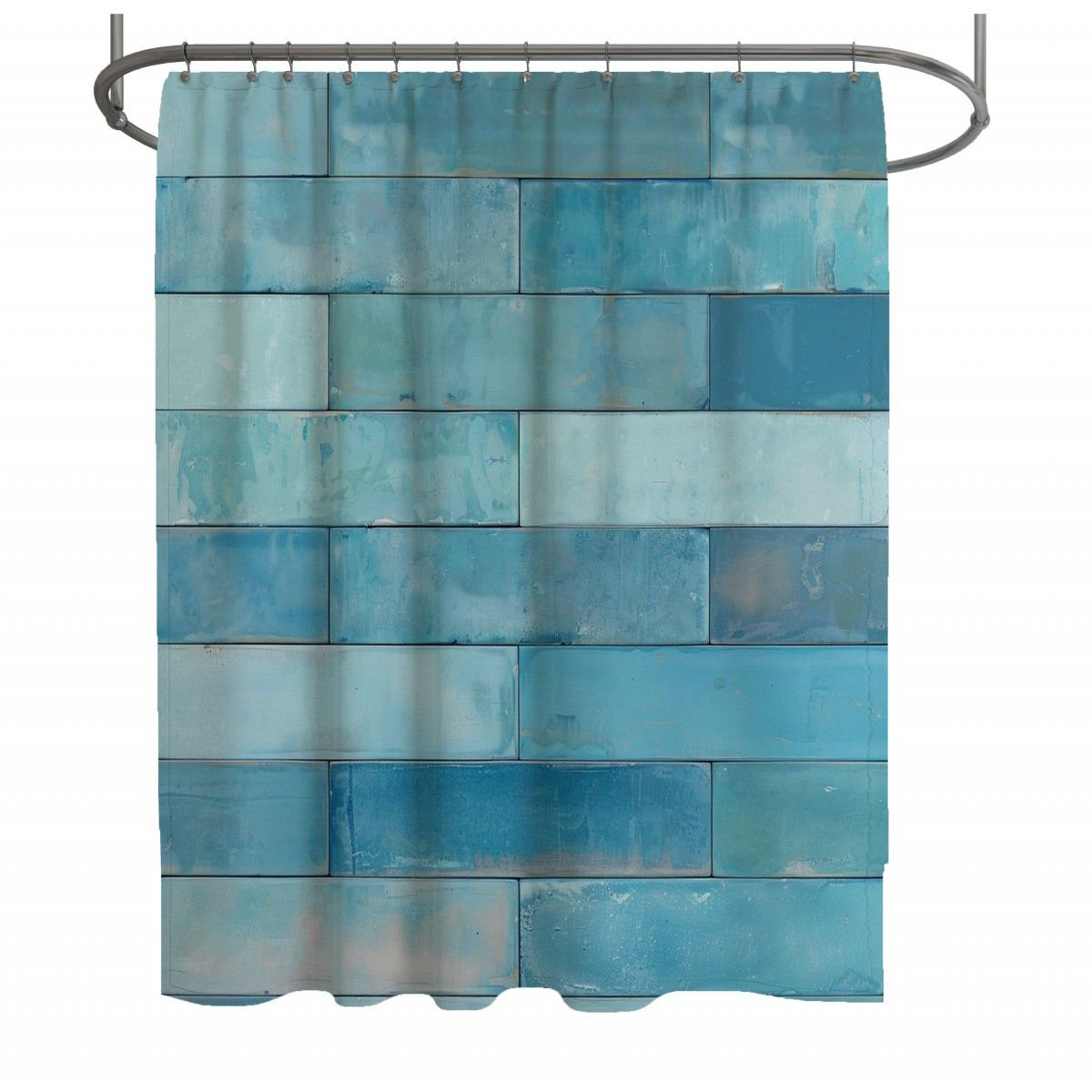 Rosecliff Heights Cavato Patchwork Shower Curtain | Wayfair