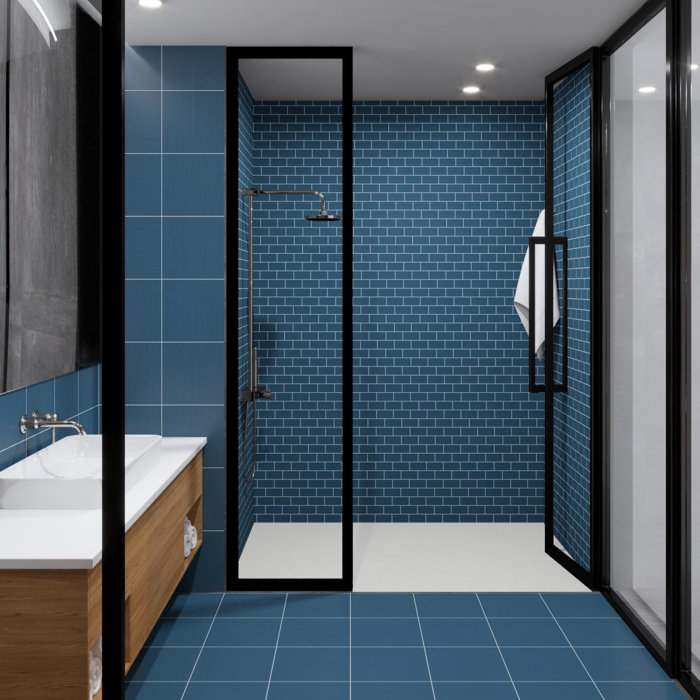 Pixl True Story 2'' W x 4'' L Porcelain Throughbody Tile Brick Mosaic ...