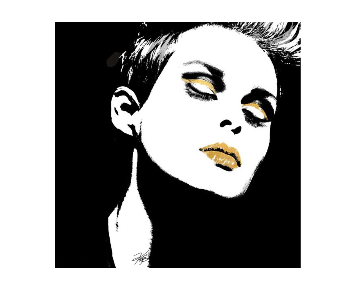 Chelsea Art Studio Glam Rock III by Kelli Ellis - Painting | Wayfair