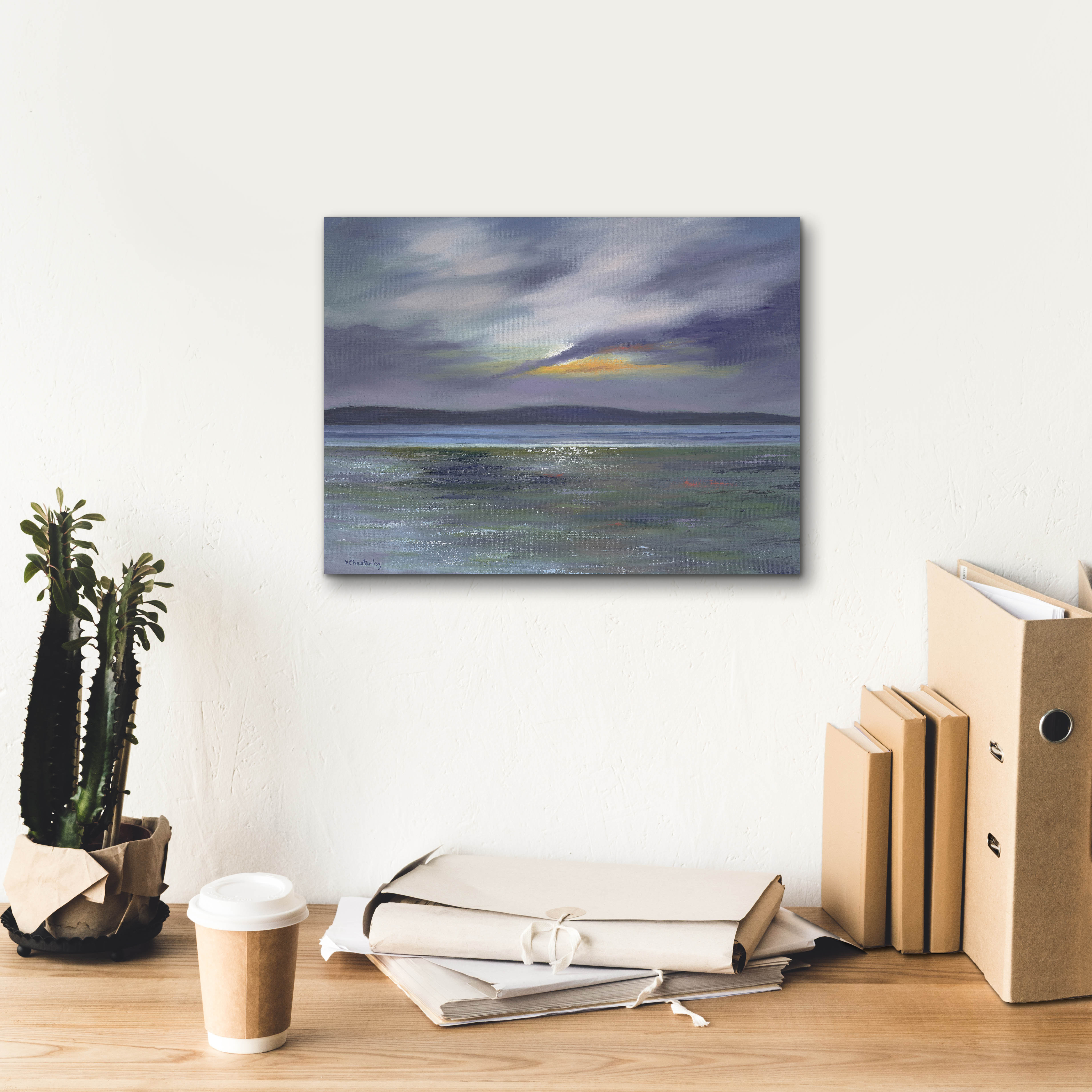 Highland Dunes Useless Bay' by Vivian Chesterley Canvas Wall Art | Wayfair