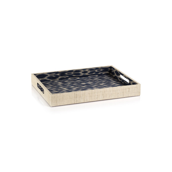 Dakota Fields Correna T'nalak Interior With Raffia Base Tray | Wayfair