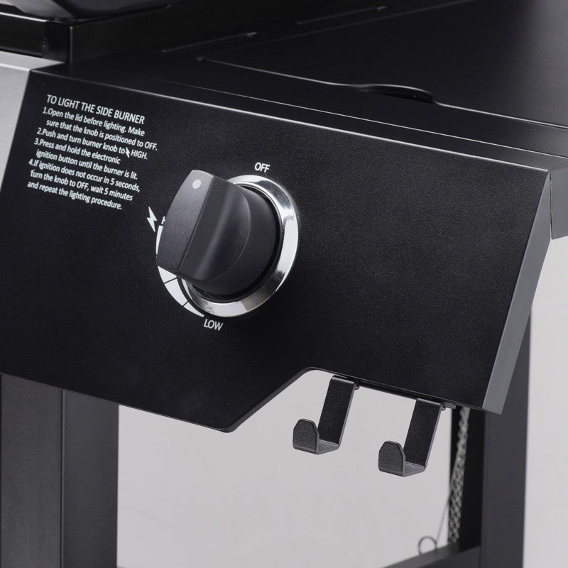 VANSTON 3 - Burner Free Standing Liquid Propane 48000 BTU Gas Grill ...