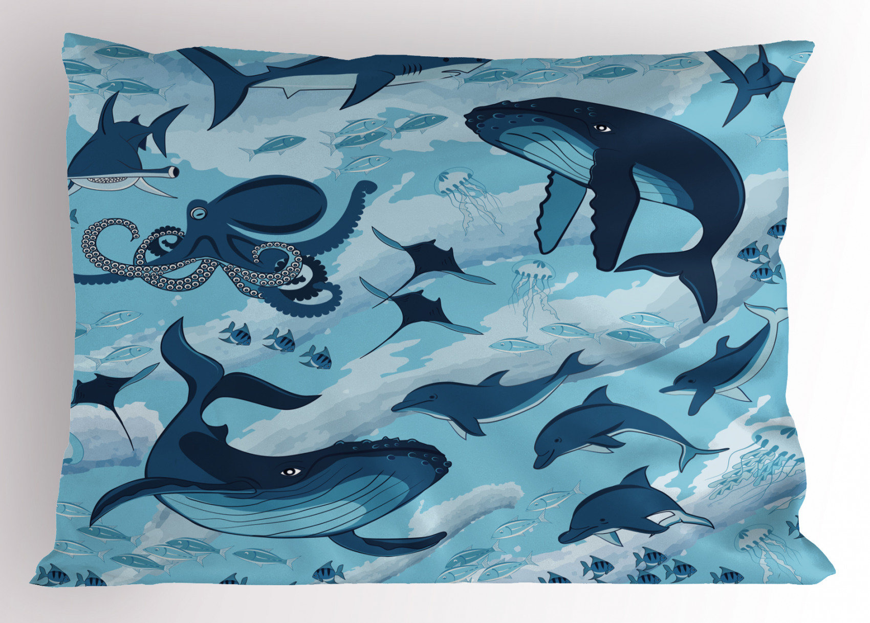 Ambesonne Starfish Shark Sham | Wayfair