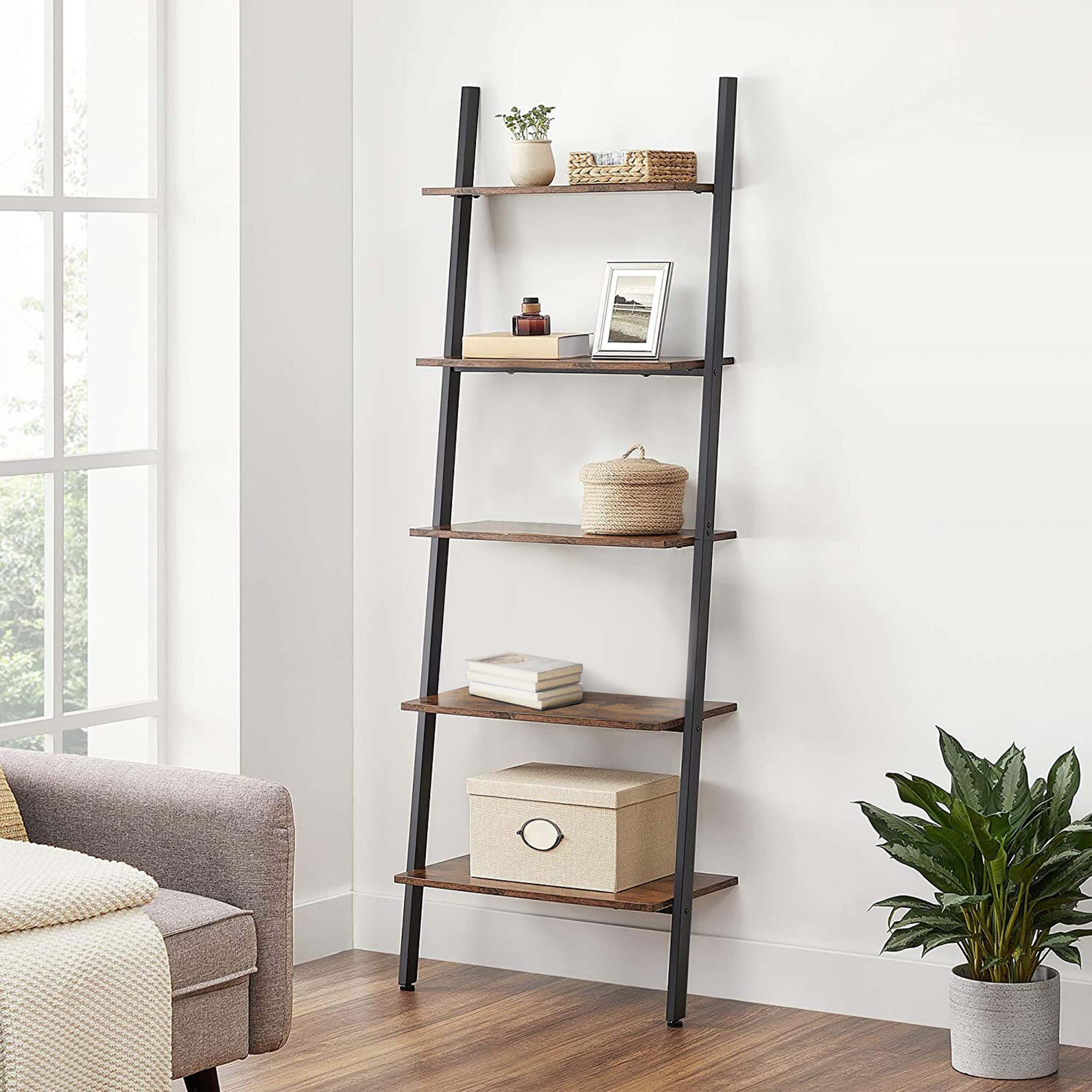 Union Rustic Cliffo Rustic Ladder Bookcase & Reviews | Wayfair