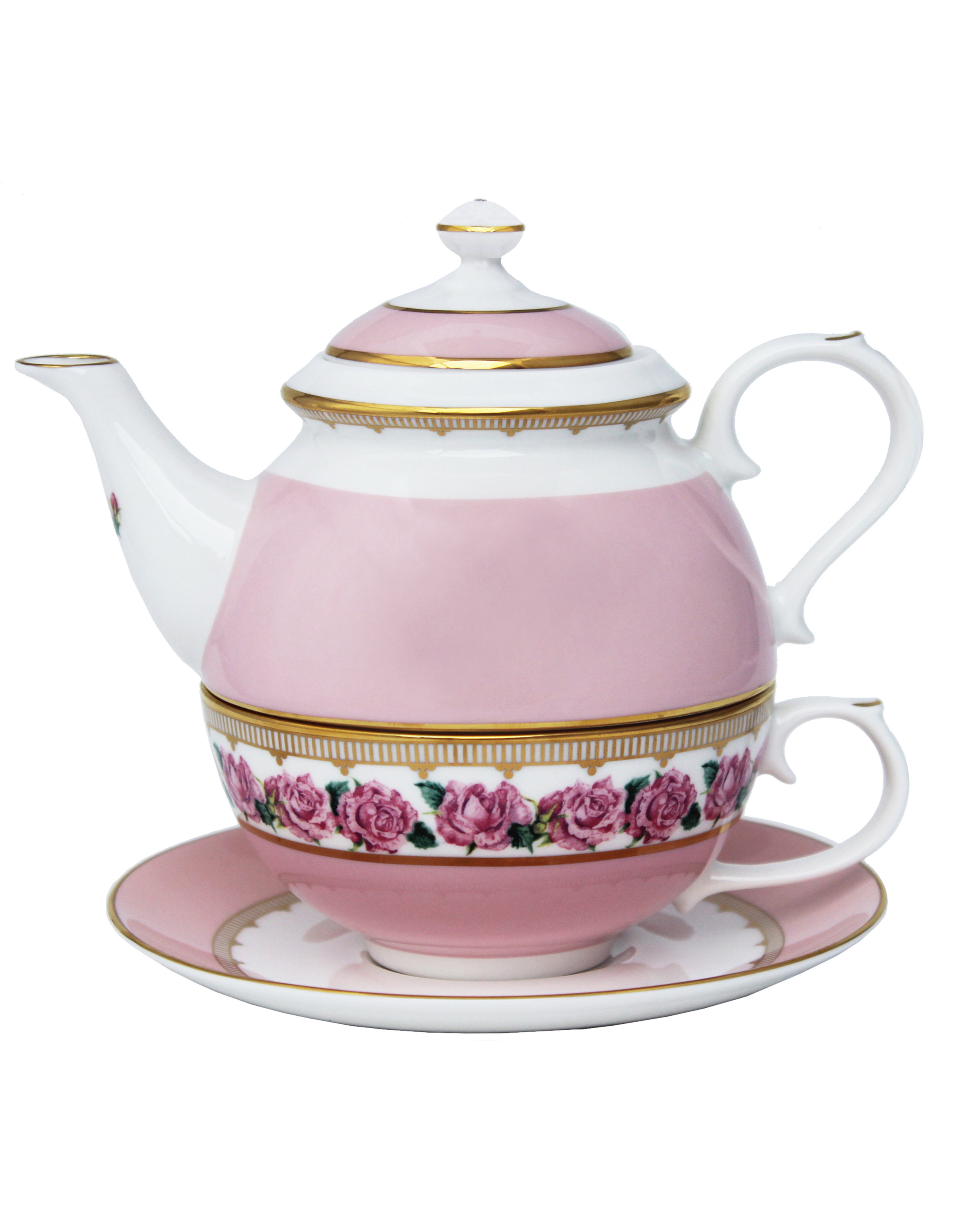HALCYON DAYS Teapots 16oz. Floral Teapot Set | Wayfair