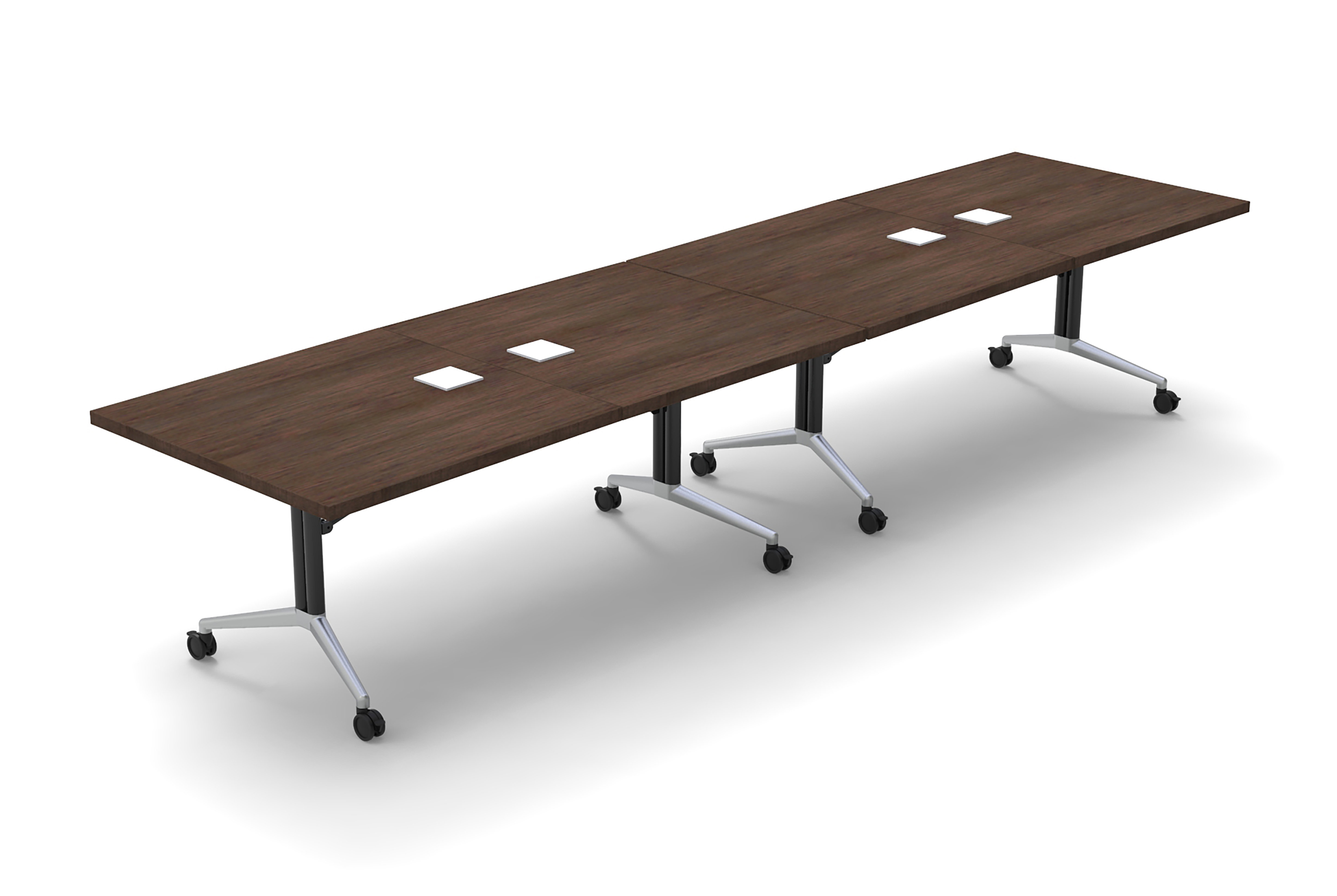 The Twillery Co.® Albin 14 Person Conference Meeting Tables 2 piece ...