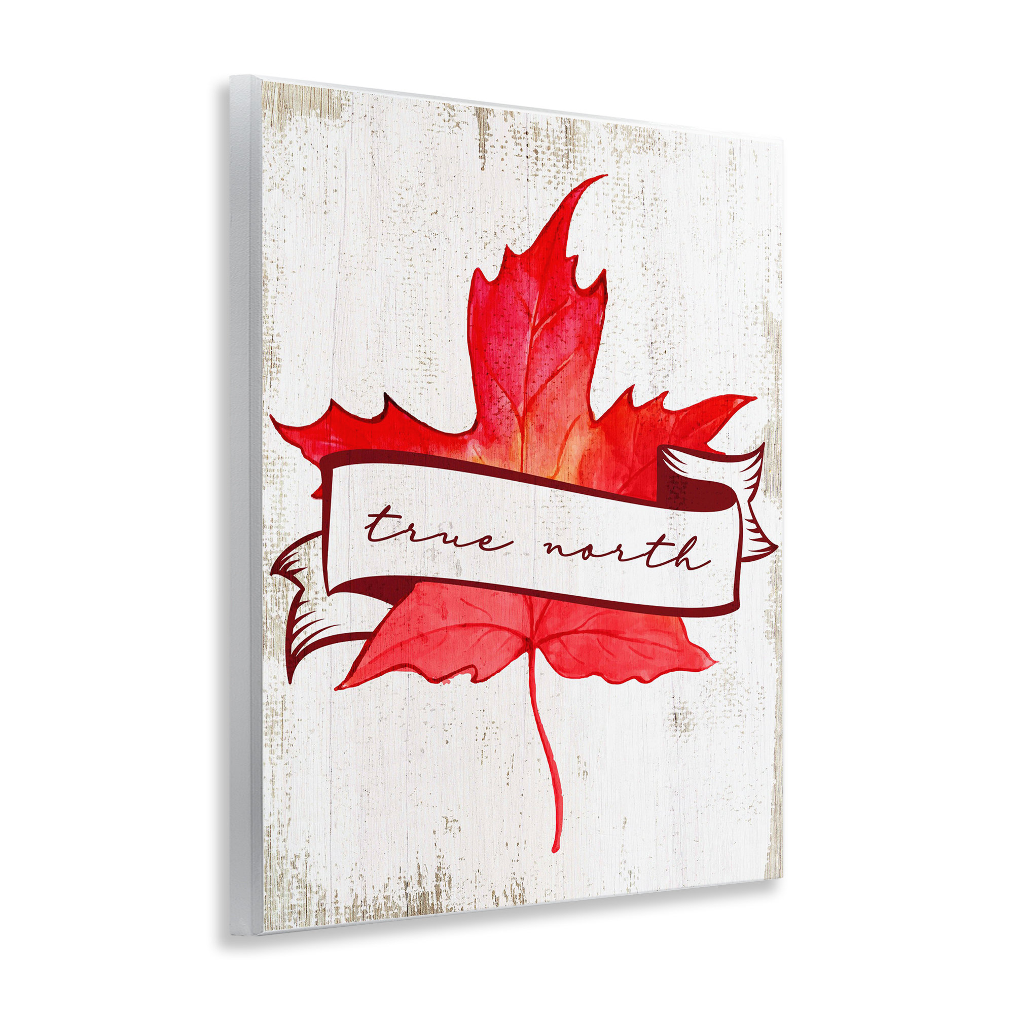 Ophelia & Co. True North Maple Leaf Wall Plaque, design by Lil' Rue ...