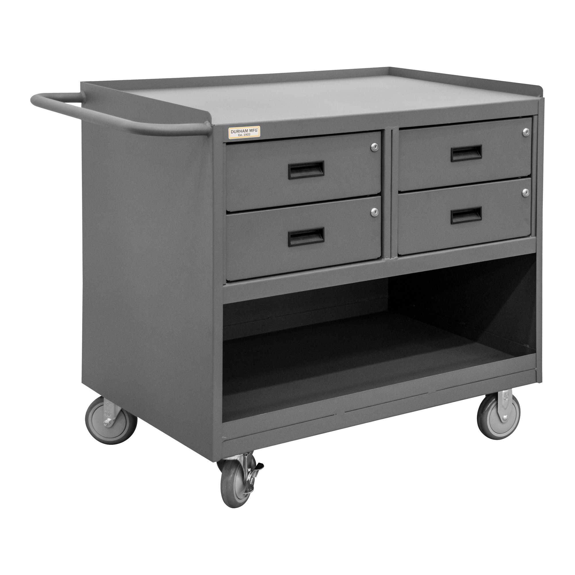 Durham Manufacturing 36.375'' H x 42.125'' W Utility Cart with Wheels ...