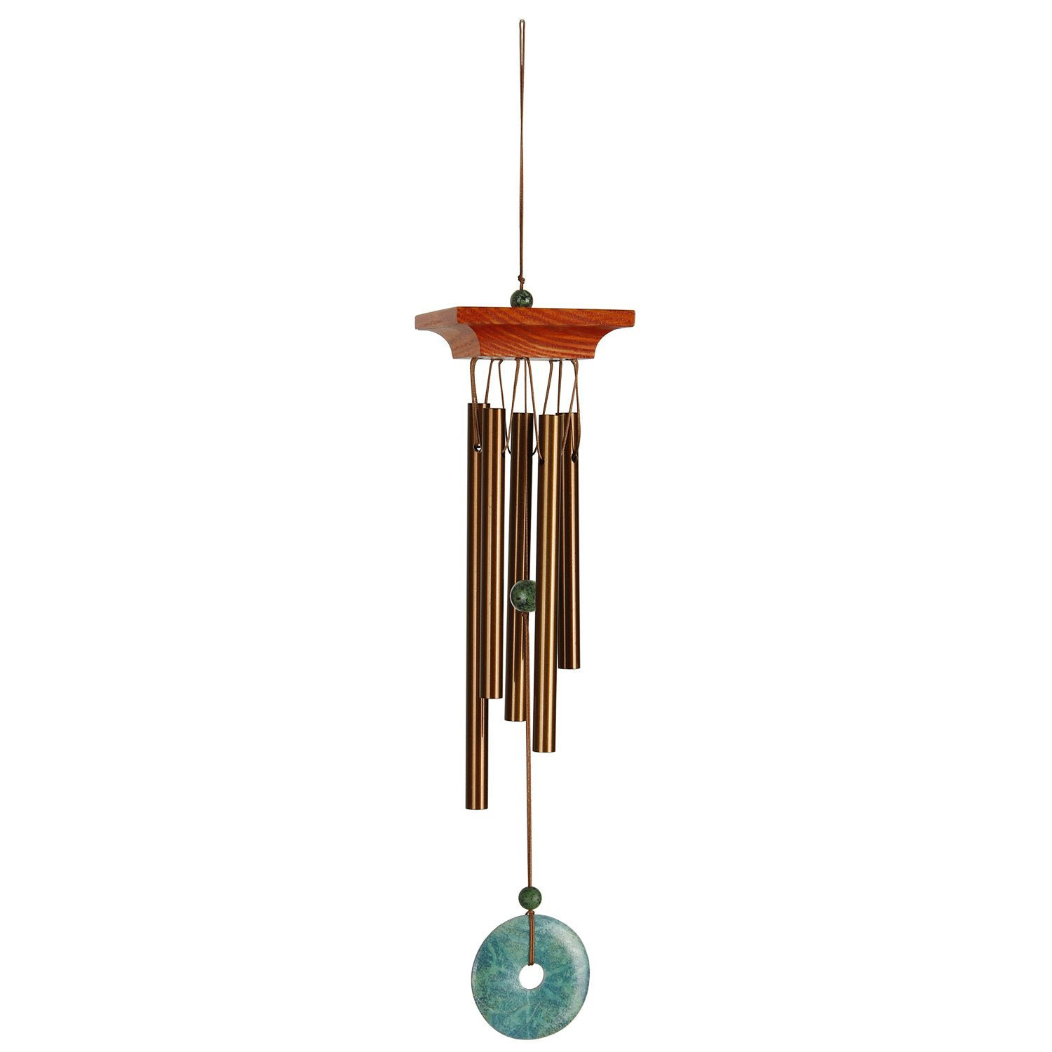 Woodstock Chimes Turquoise - Mini Wind Chime | Wayfair